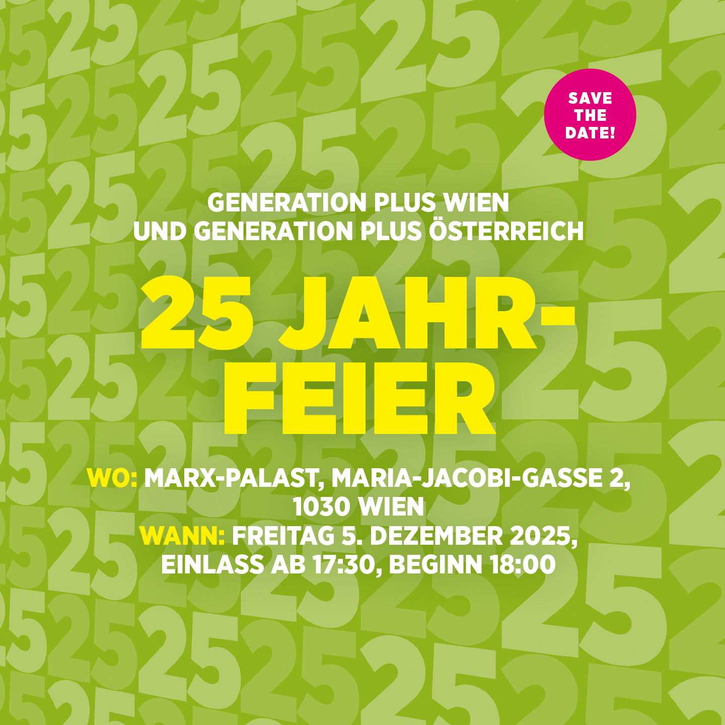 25 Jahre Generation Plus